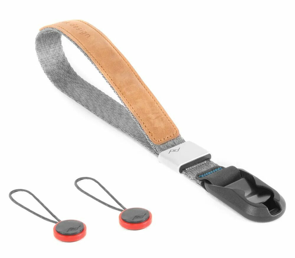 Ремень Peak Design Wrist Strap Cuff V3.0 на запястье, серебристый