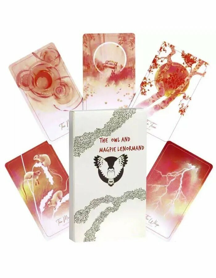 Колода Ленорман "Сова и Сорока" (The Owl And Magpie Lenormand Owl Magpie Li Norman)