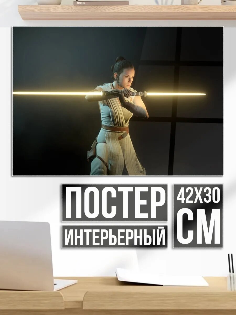Плакат постер Рей Старки