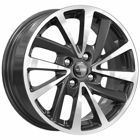 15/4*98 Диск КиК КС899 (ZV15_Granta Cross) Алмаз черный 15*6 33 4*98 58,5