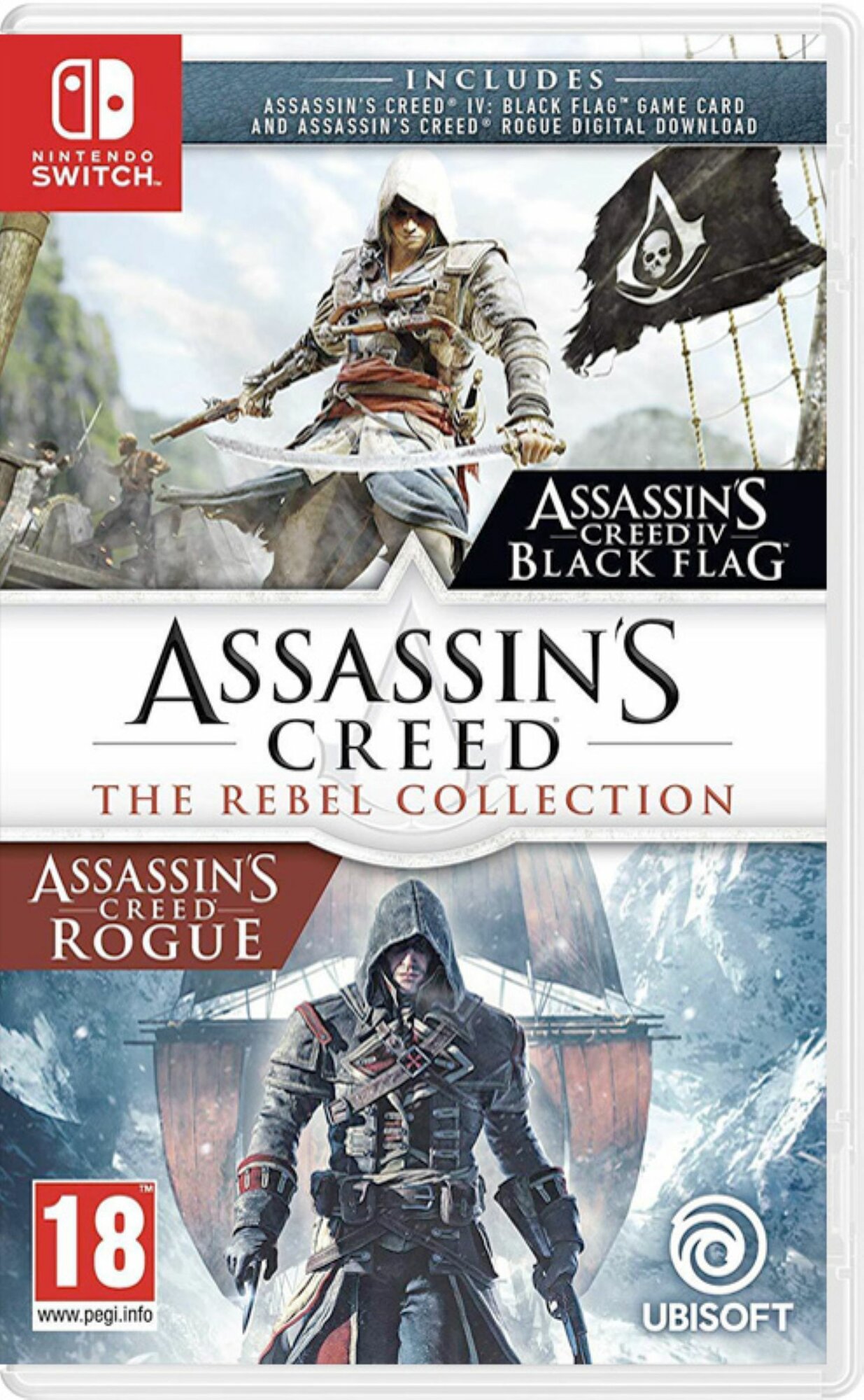 Assassin’s Creed: Мятежники. Коллекция (Русская версия) (Nintendo Switch)