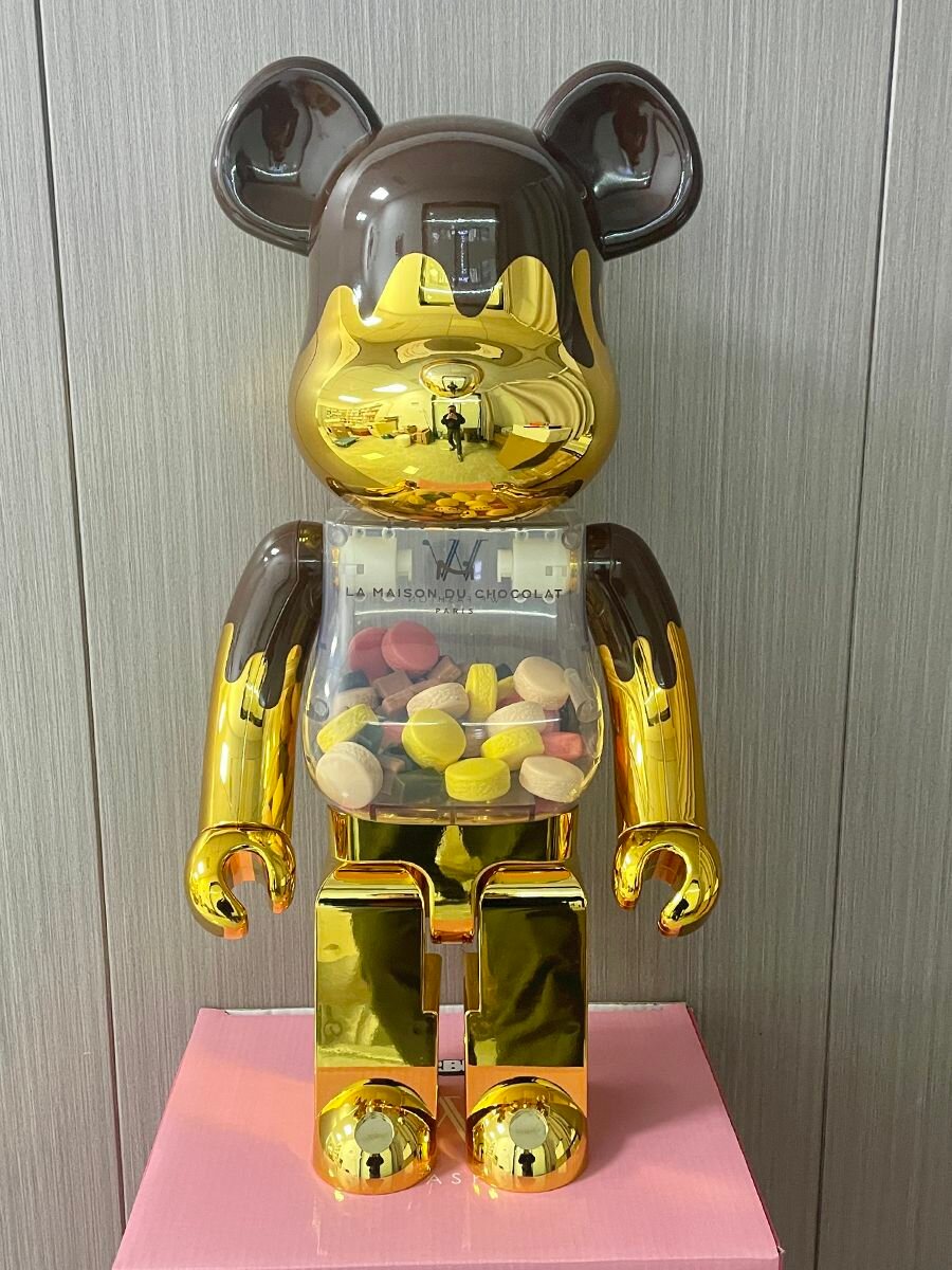 Bearbrick 1000% Модно. Высота 70 км Шоколад. настоя Домашние безделушки