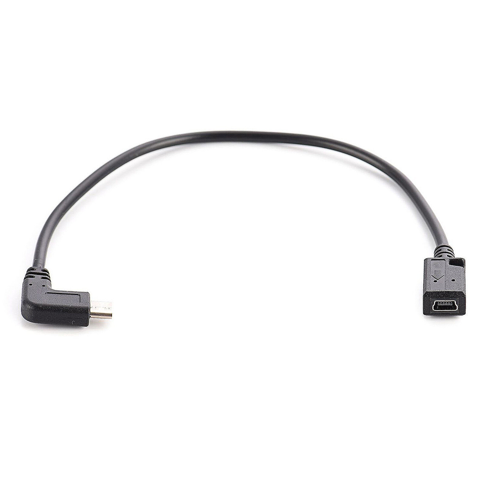 Кабель USB Type C на Mini 90 градусов Male Female адаптер