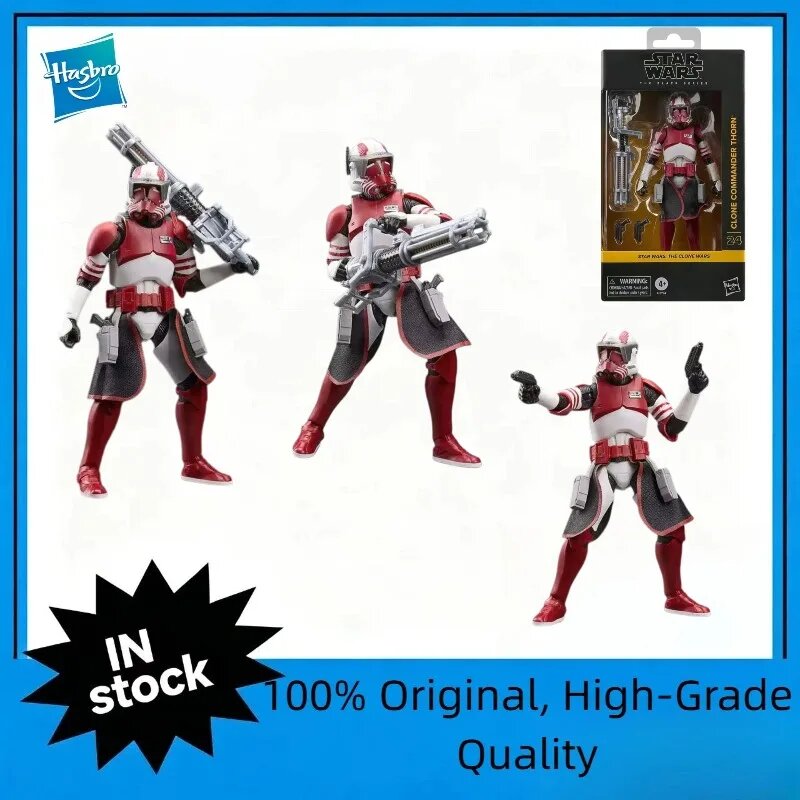 Коллекционная фигурка Hasbro Star Wars The Black Series Clone Commander Thorn 15 см