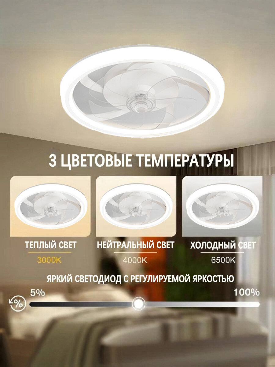 WINLAMS Люстра, LED, 73 Вт — фото 1