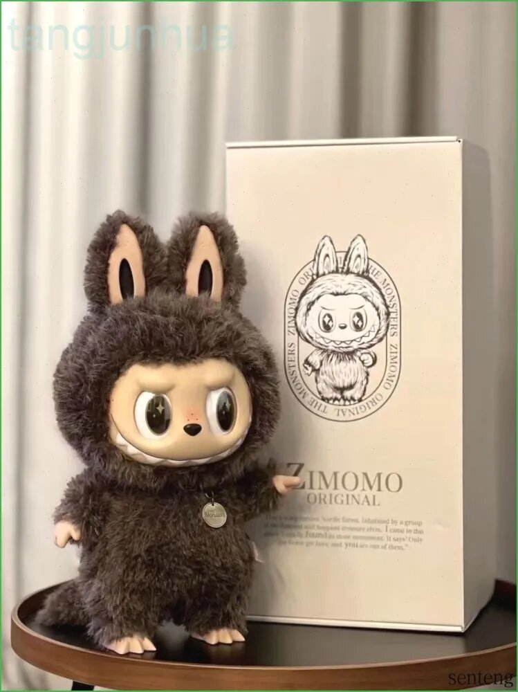Лабубу Игрушка Оригинал Zimomo (Зимомо) 38см Мягкая The Monsters в коробке, Коллекционная Фигурка