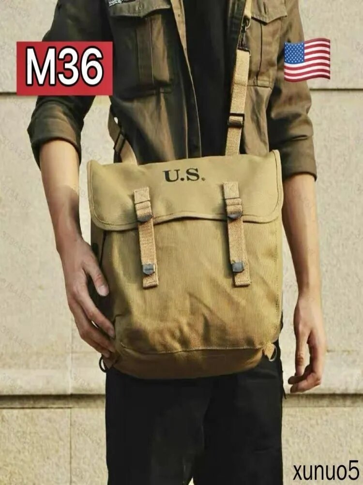 Американский брезентовый рюкзак M36, снаряжение времен Второй мировой войны