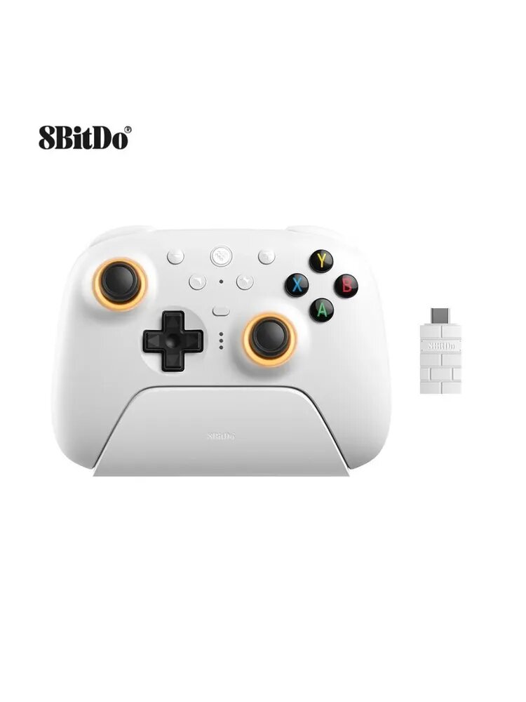 8BitDo Ultimate 2 Wireless 2.4G Игровой Контроллер С Зарядной Док-станцией Для ПК Steam Android