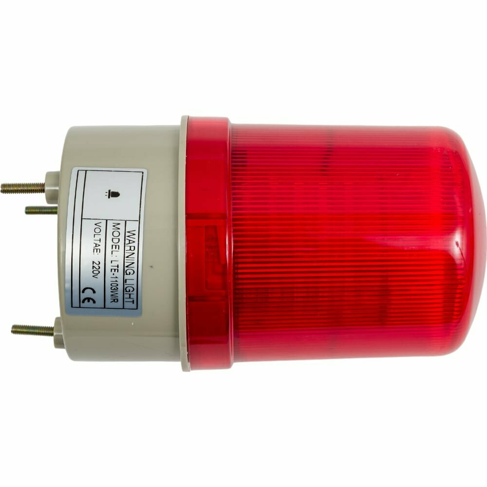 Сигнальная лампа UCD LTE-1103W, красная, LED 220VAC (вращение, мигание, свечение) LED220 UCDLED220