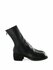 Ботинки Piero Guidi Rear-zip leather ankle boots, размер 39, черный