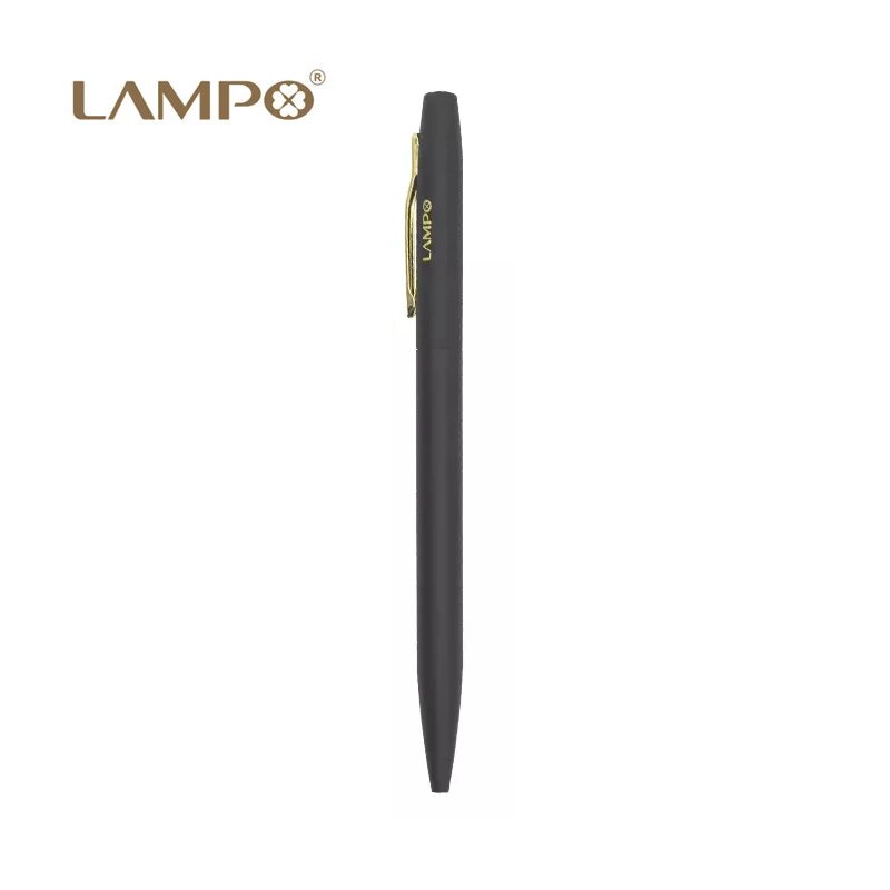LAMPO Металлические гелевые ручки черные 0,5 мм 1Black Metal Pen
