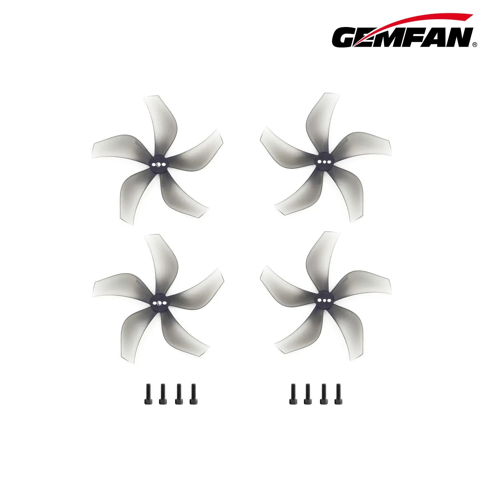 2 пары пропеллеров Gemfan 2925 для FPV дронов 2925 Grey