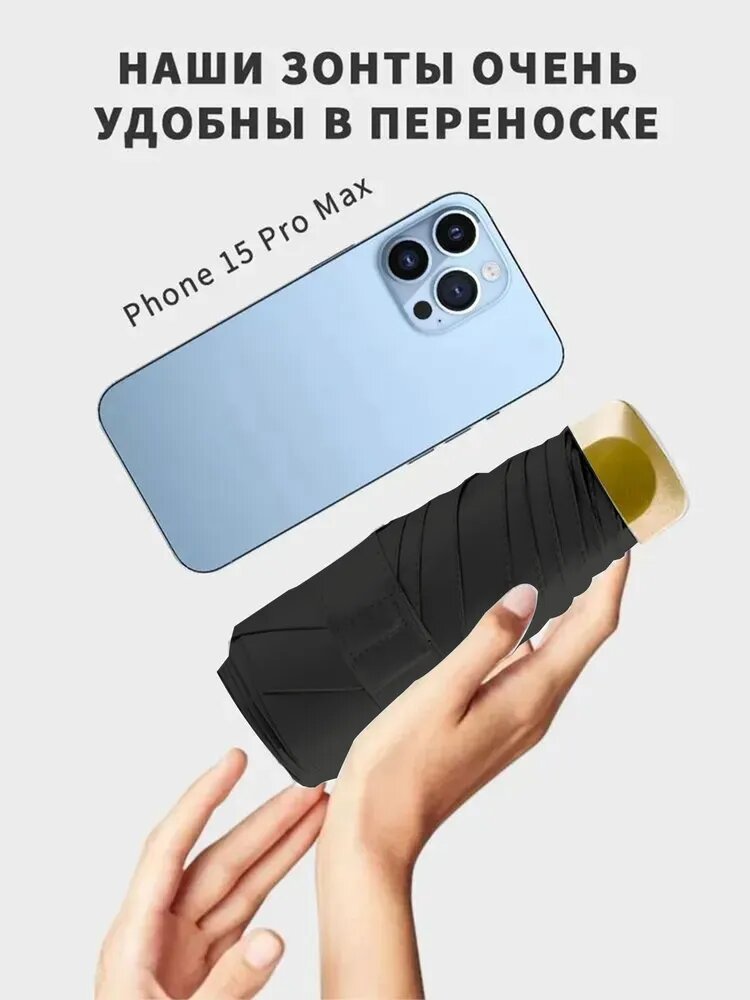 Зонт , фиолетовый — фото 1