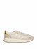 Кроссовки Suede-panelled knit sneakers