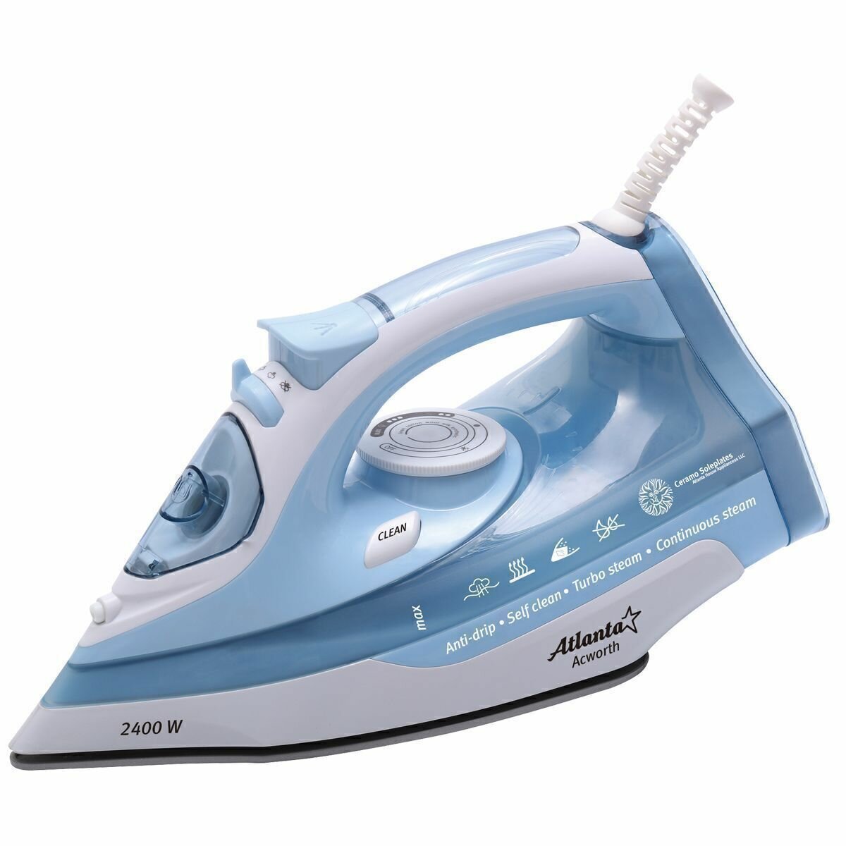 Утюг для одежды ATH-5544 (BLUE)