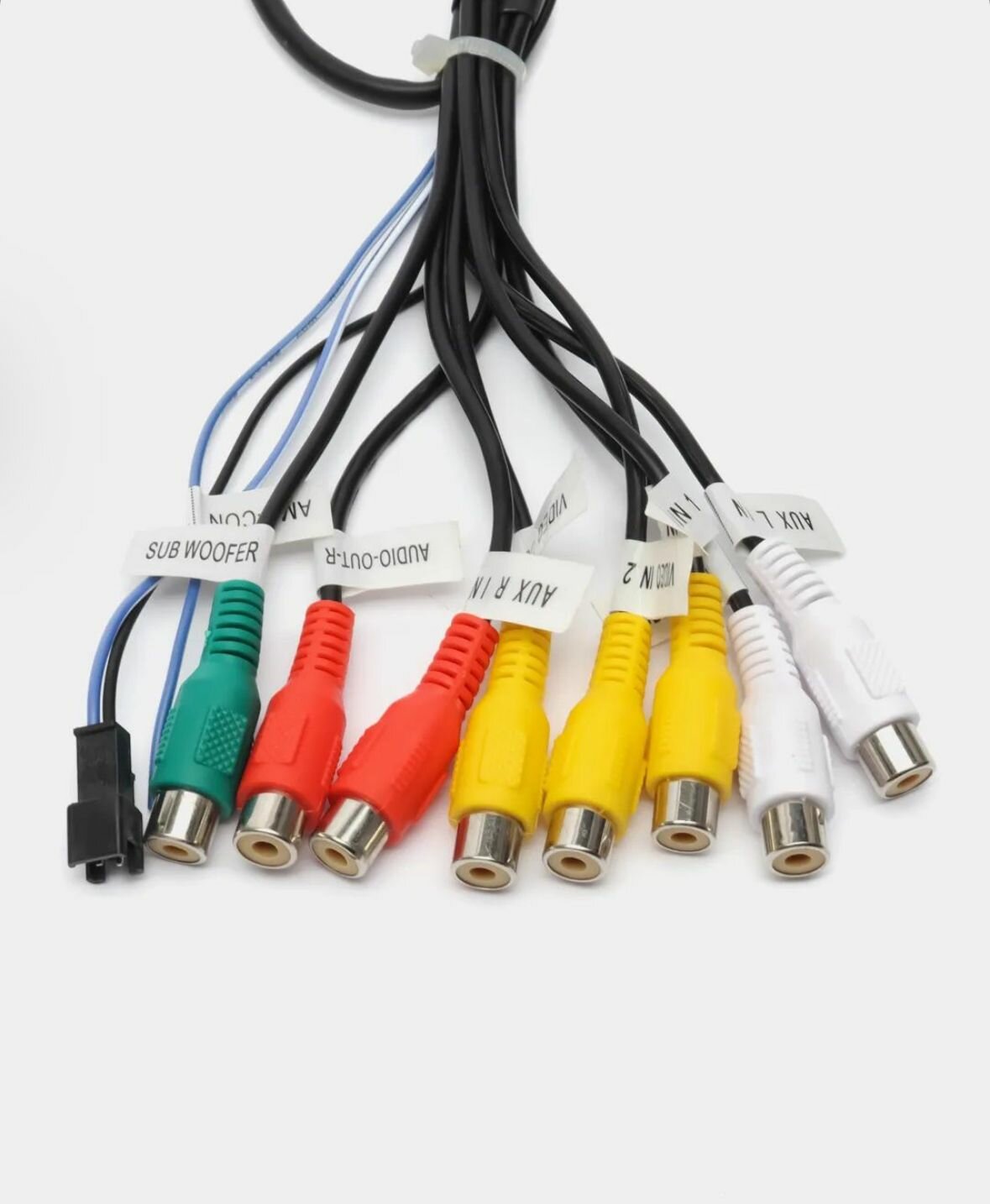 Хвост rca android fan mic sub aux lin андроид — фото 1