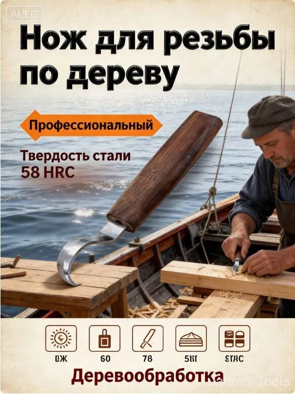 Нож для резьбы по дереву, инструменты для рукоделия, резак по древесине, стамеска