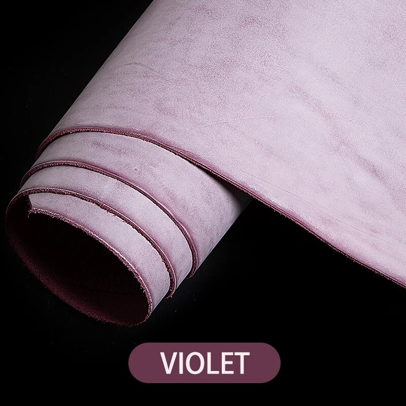WUTA Натуральная кожа для сумки Фиолетовый, 1sq. ft irreg (1.0mm), Violet