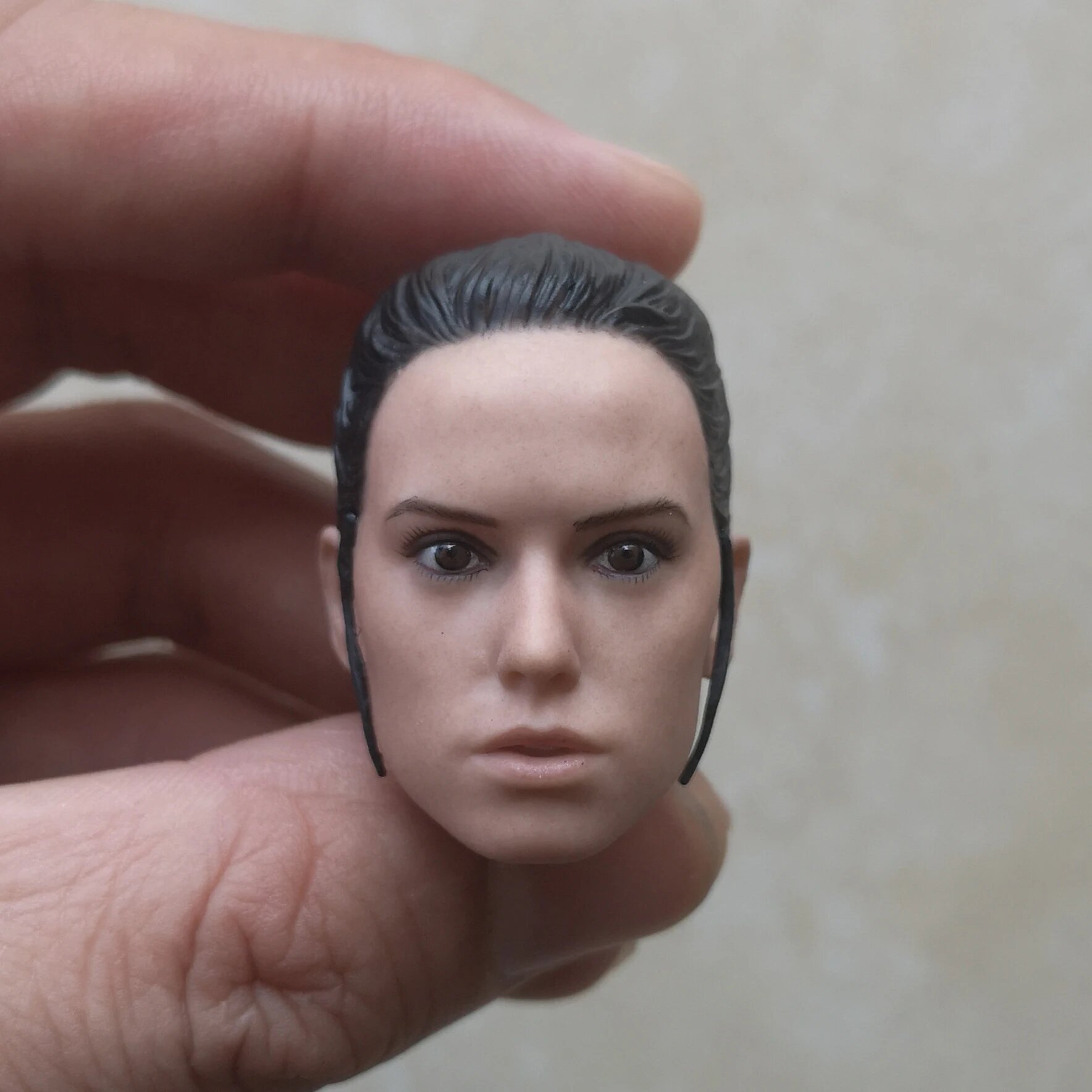 Скульптурная модель головы Лара Крофт 1/6 Painted M