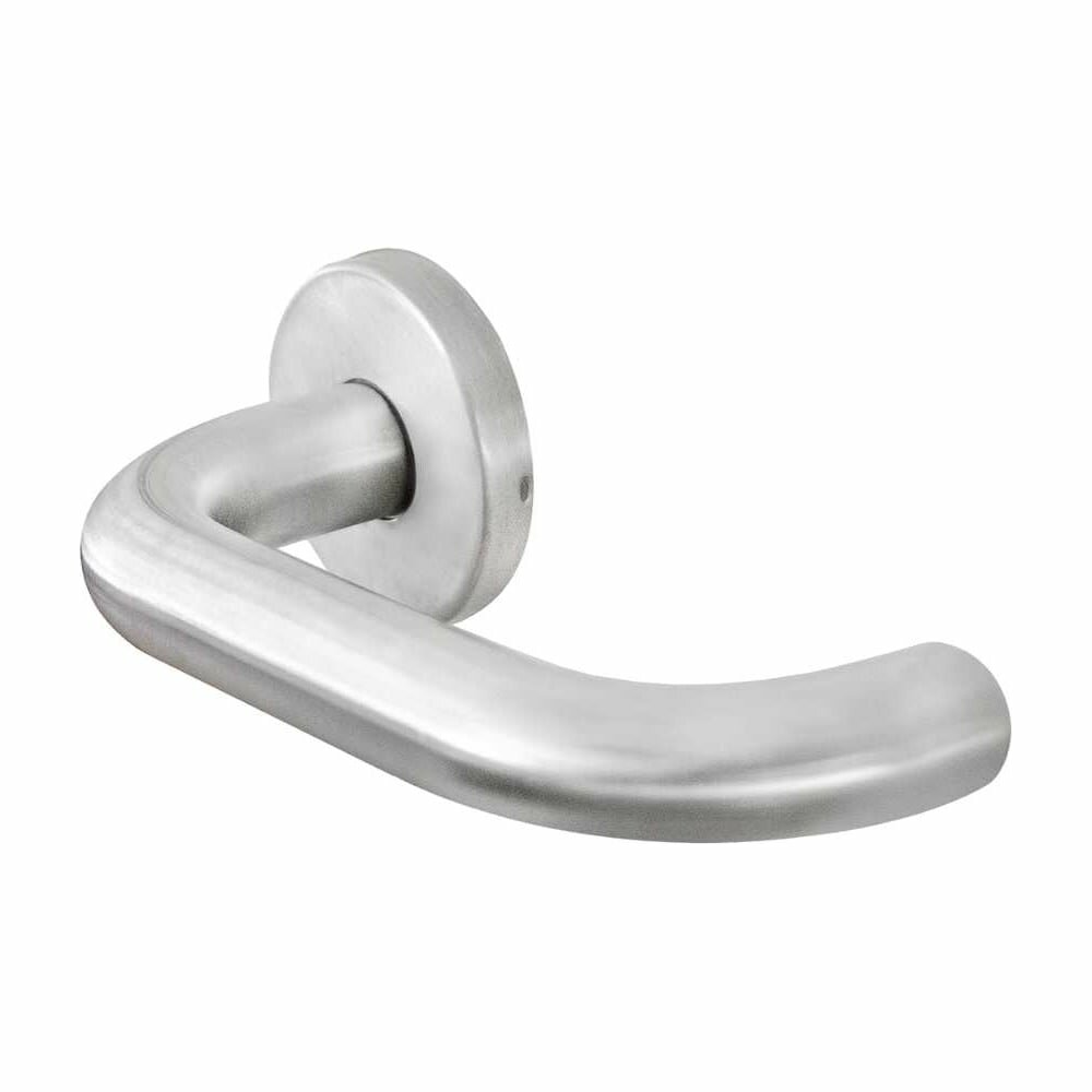 Ручка Doorlock DL 038/F-S9/55 U-form Rt нержавеющая сталь универсальный монтаж, DLshtift, розетка 55 мм, шпиндель 9 мм, OEM 73327