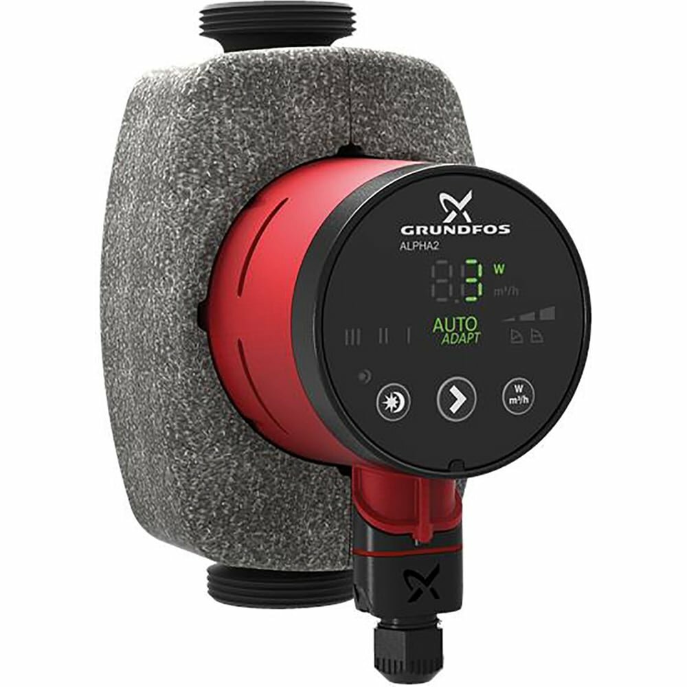Циркуляционный насос Grundfos ALPHA2 25-60 180 1x230V 50Hz 6H Регулируемый без Гаек 99411175