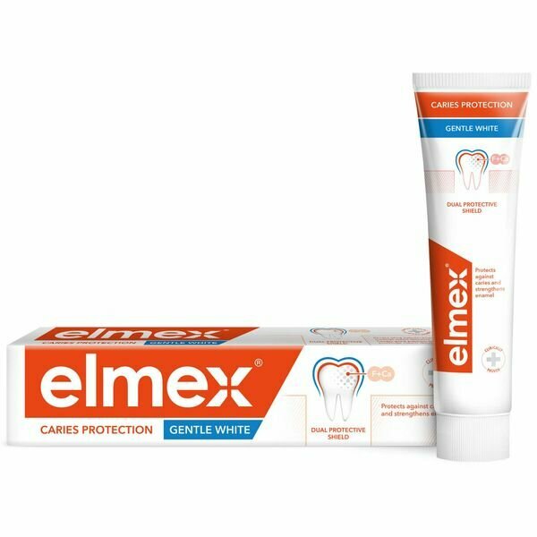 Паста зубная защита от кариеса отбеливающая Elmex/Элмекс 75мл