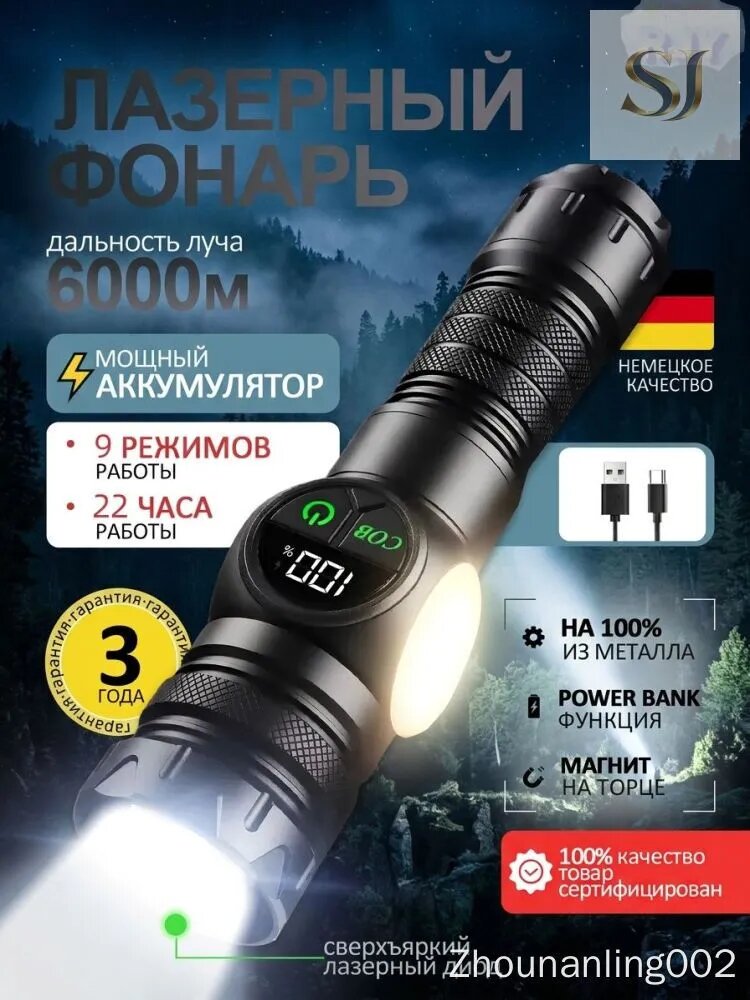 Фонарь-прожектор