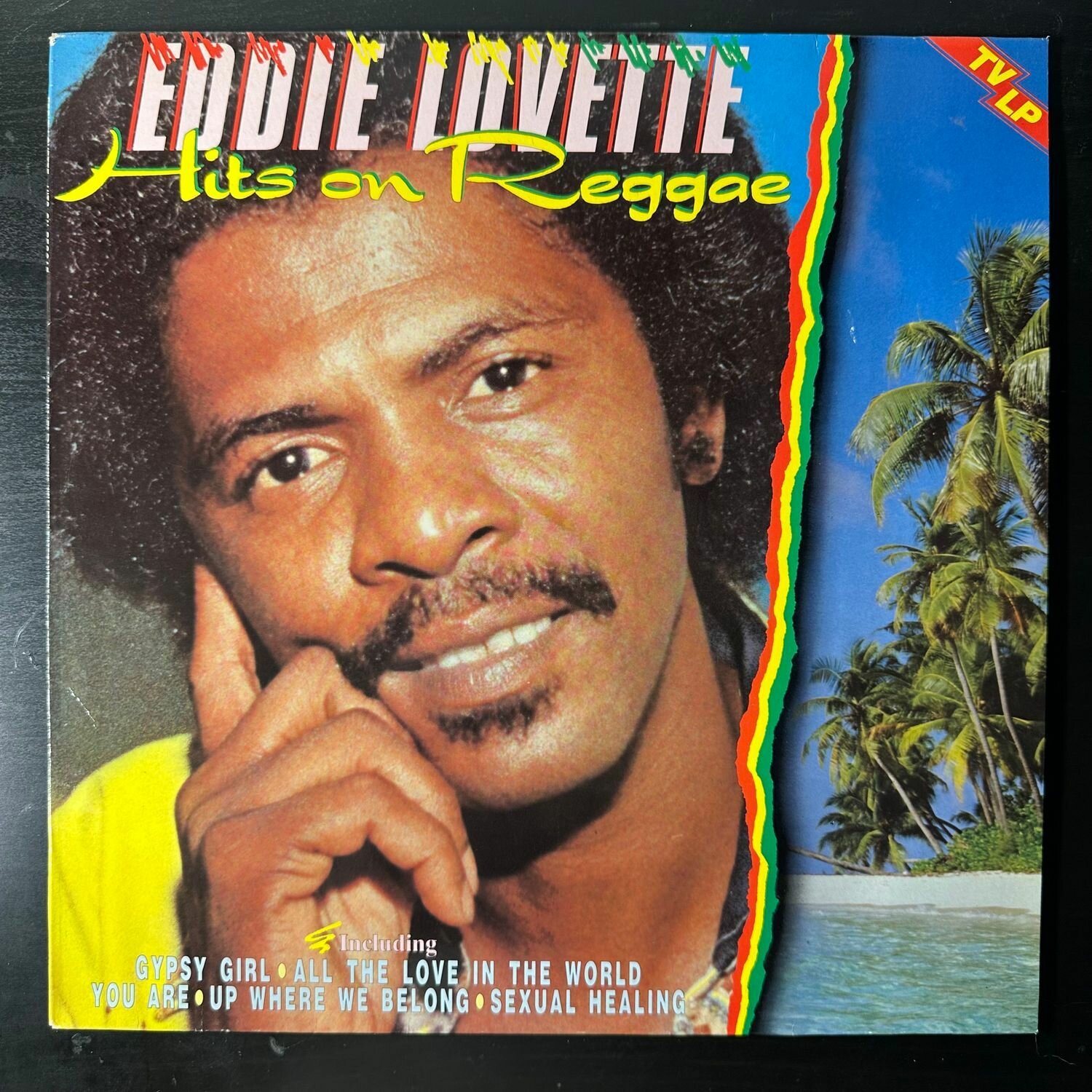 Виниловая пластинка Eddie Lovette - Hits On Reggae (Голландия 1983г.)
