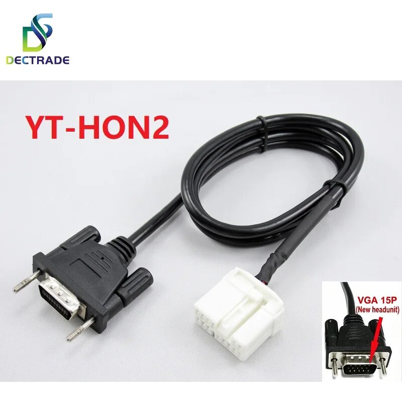 Комплект Bluetooth-адаптера Yatour Digital Music Changer с кабелем VGA 15Pin и SCSI HON2 VGA 15Pin