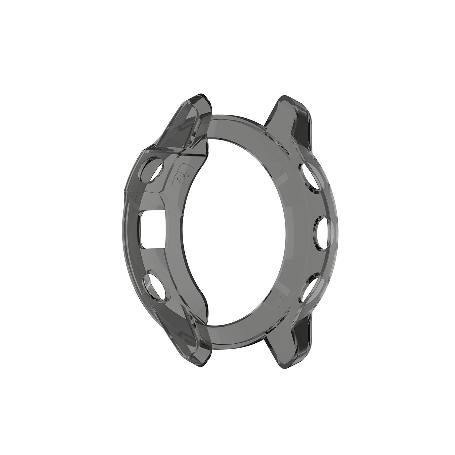 Черная защитная крышка для часов Garmin Fenix 6X/6X Pro, антипробковая, ударопрочная, легкая