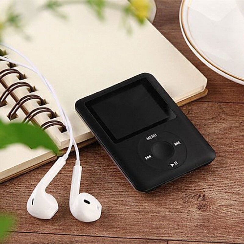 3-е поколение черный MP3 MP4 плеер, 64 ГБ памяти с кабелем, двойной OTG, цветной экран, портативное музыкальное