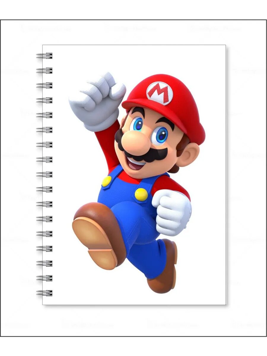 Тетрадь Super Mario - Супер Марио