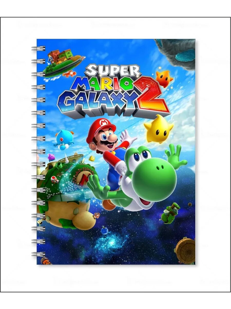 Тетрадь Super Mario - Супер Марио