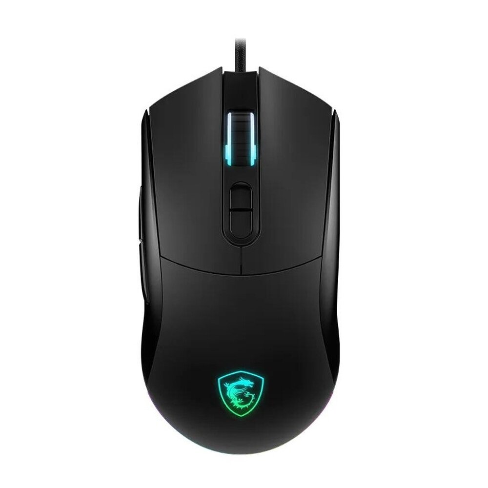 Игровая мышь MSI GM320, оптическая, проводная, Черный (S12-0402530-HH9)