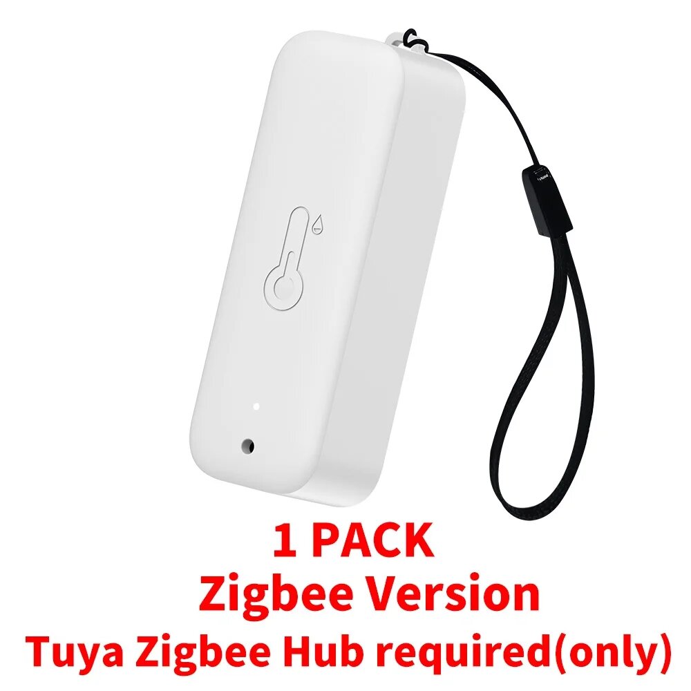 Датчик температуры и влажности Tuya Zigbee ZTH01/ZTH11 Waterproof