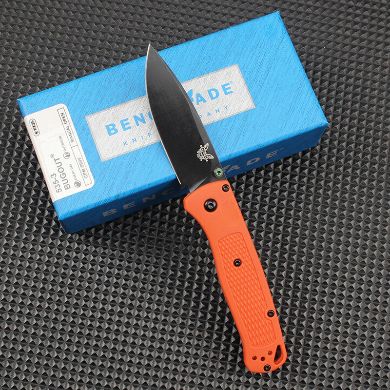 Benchmade535 Компактный многофункциональный складной нож с рукоятью из нейлона со стекловолокном, удобен для кемпинга, отдыха на природе и повседневных дел