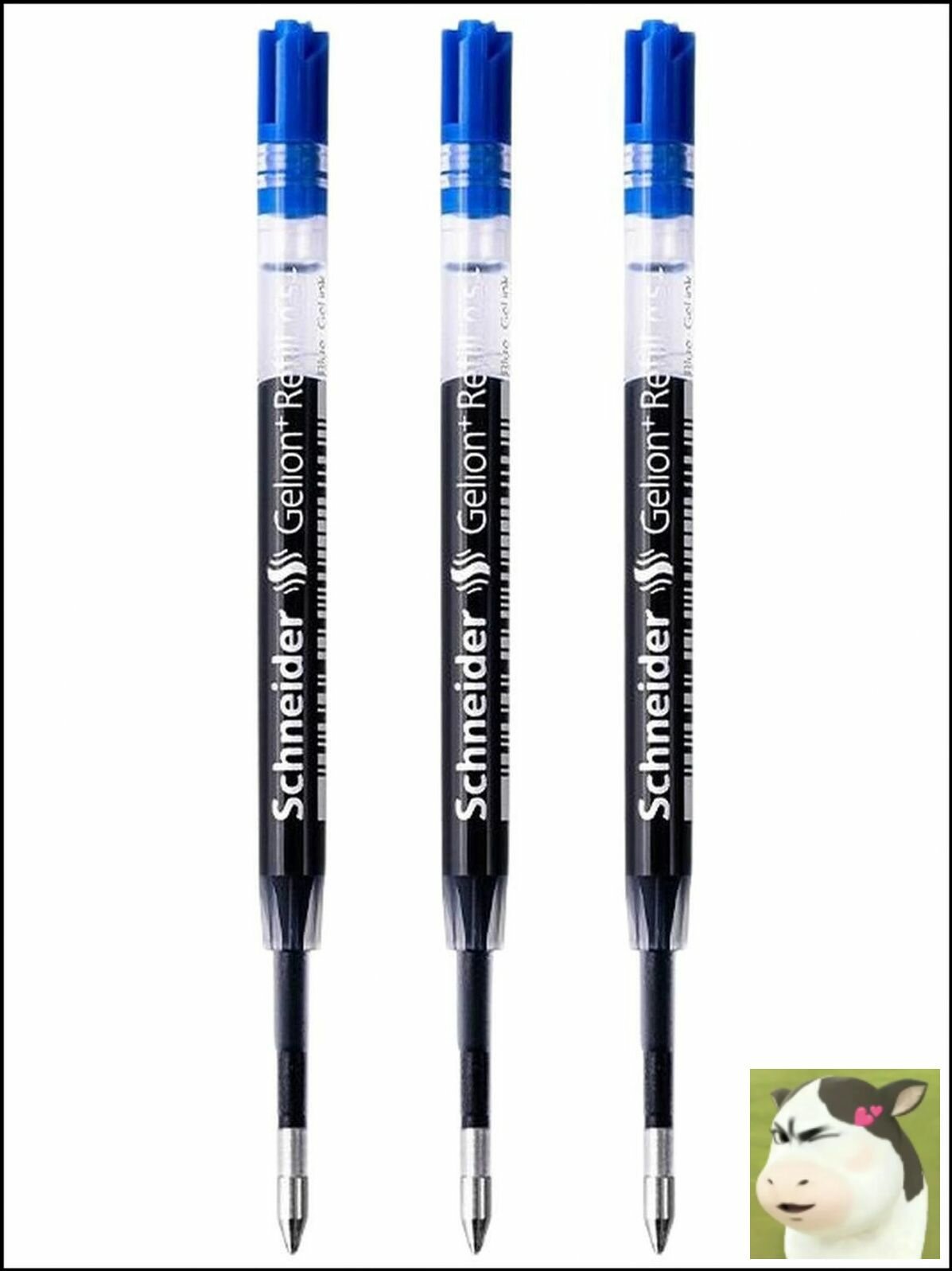 Ручка шариковая тонкая Schneider Gel pen refill G2 signature European standard European standard universal Glen
