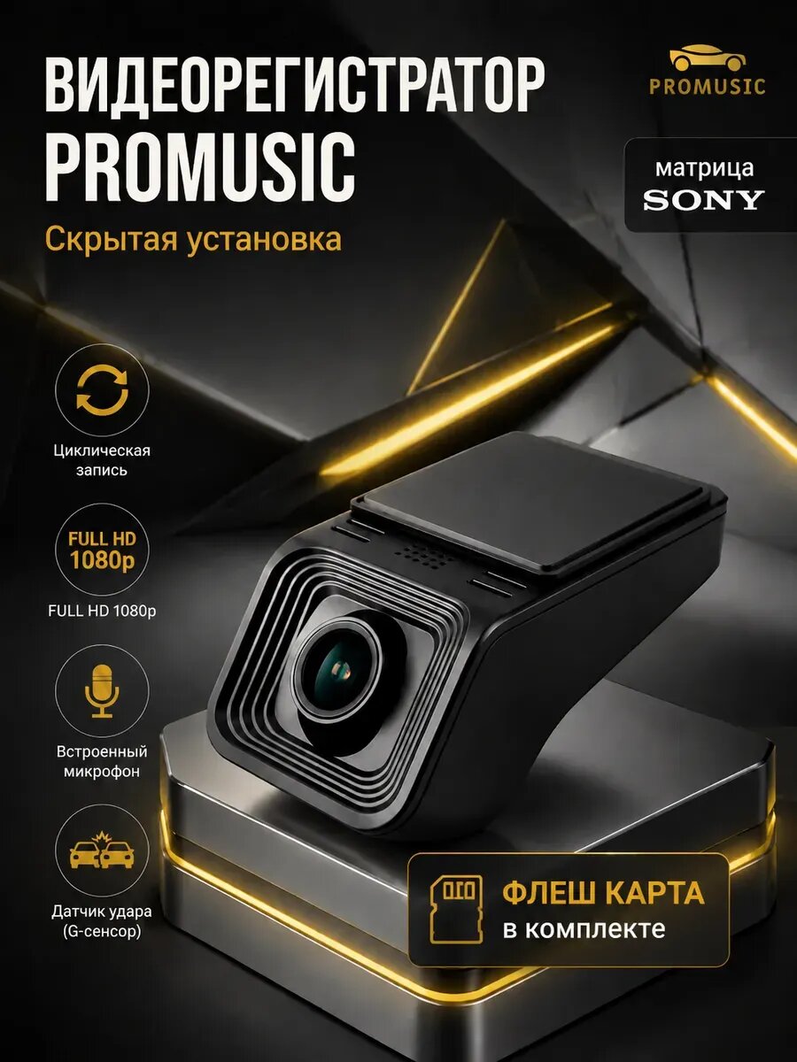 Видеорегистратор автомобильный ProMusic