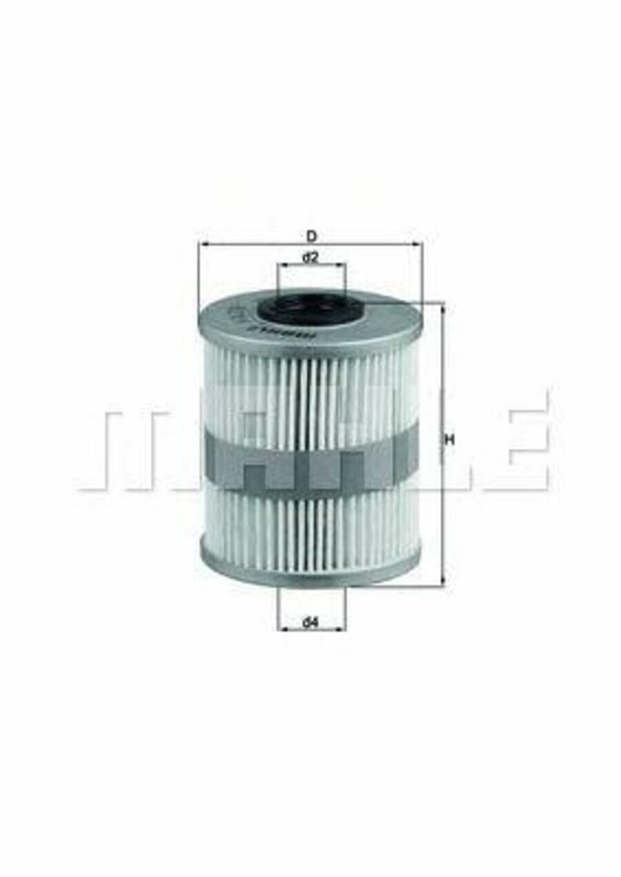 Фильтр Топл. renault/Nissan/Opel 2.0-2.5Dci 2001 > (MAHLE/KNECHT KX218D)
