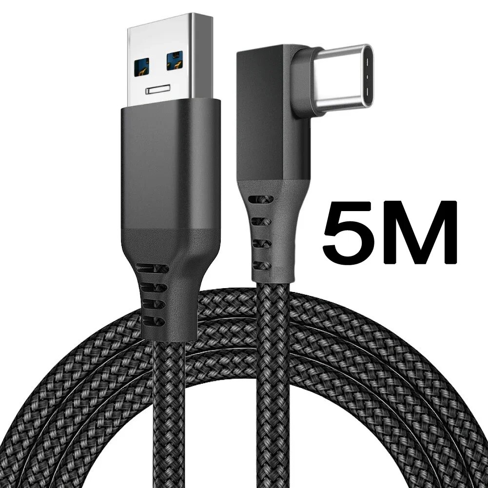USB Type-C кабель 5 м Black для Oculus Quest 2