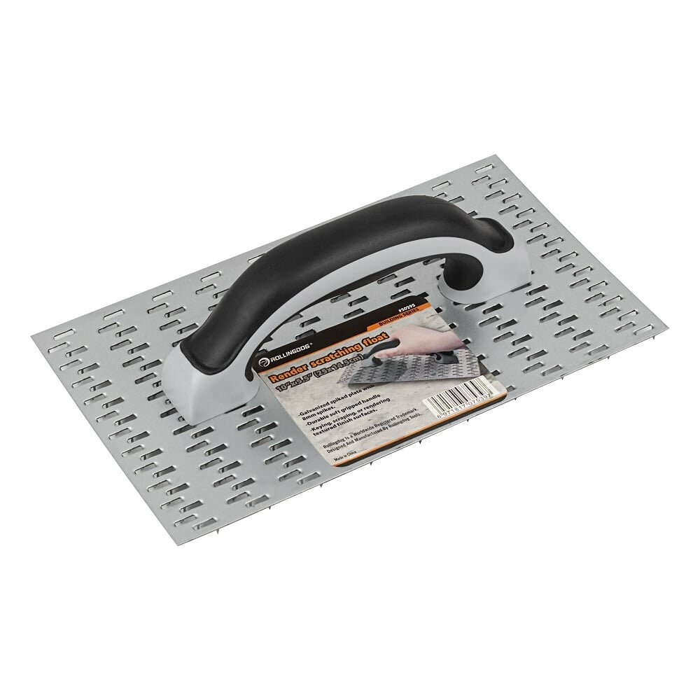 Терка строительная для снятия штукатурки Rollingdog Professional 250х145мм 50295