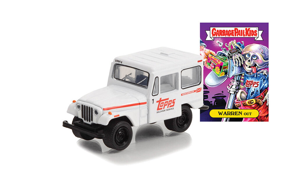 Модель коллекционная GREENLIGHT Jeep DJ-5 warren out 1975 (длина модели 6-10 см)