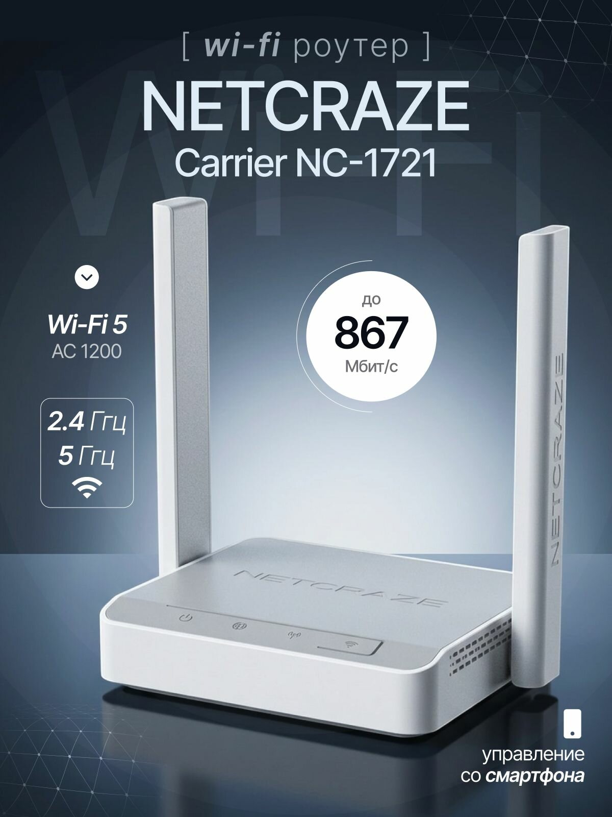 Роутер Netcraze Carrier NC-1721