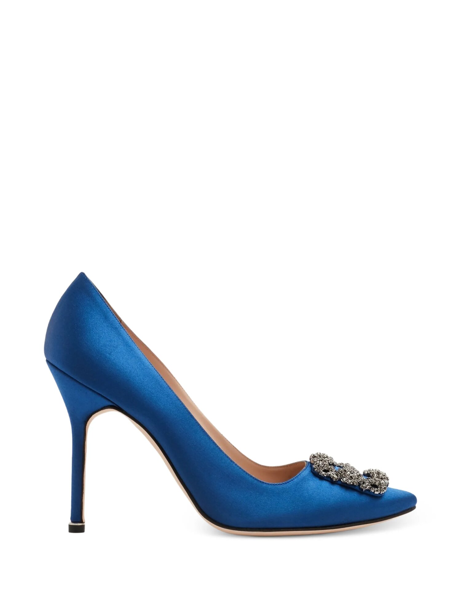 Туфли Hangisi crystal-buckle pumps 