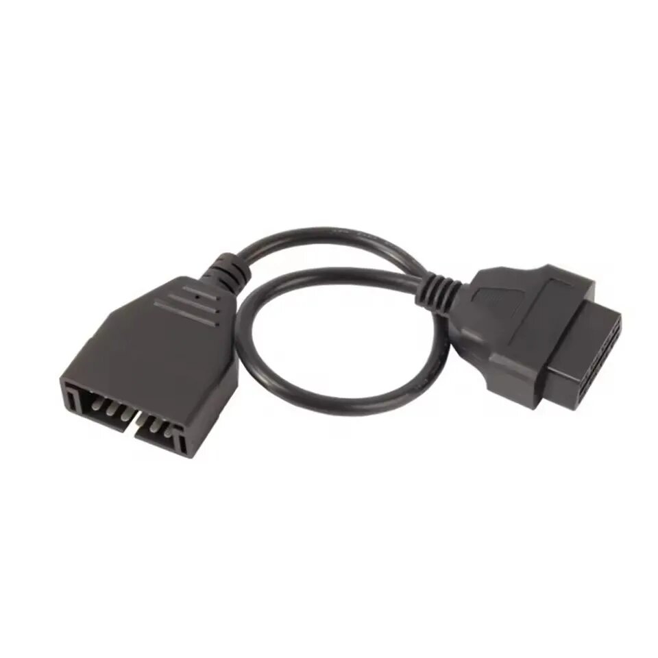 Для Chevrolet GM 12-контактный OBDII OBD2 автоматический разъем-адаптер Кабель GM12 на 16-контактный кабель для автомобилей GM Адаптер автоматического сканера