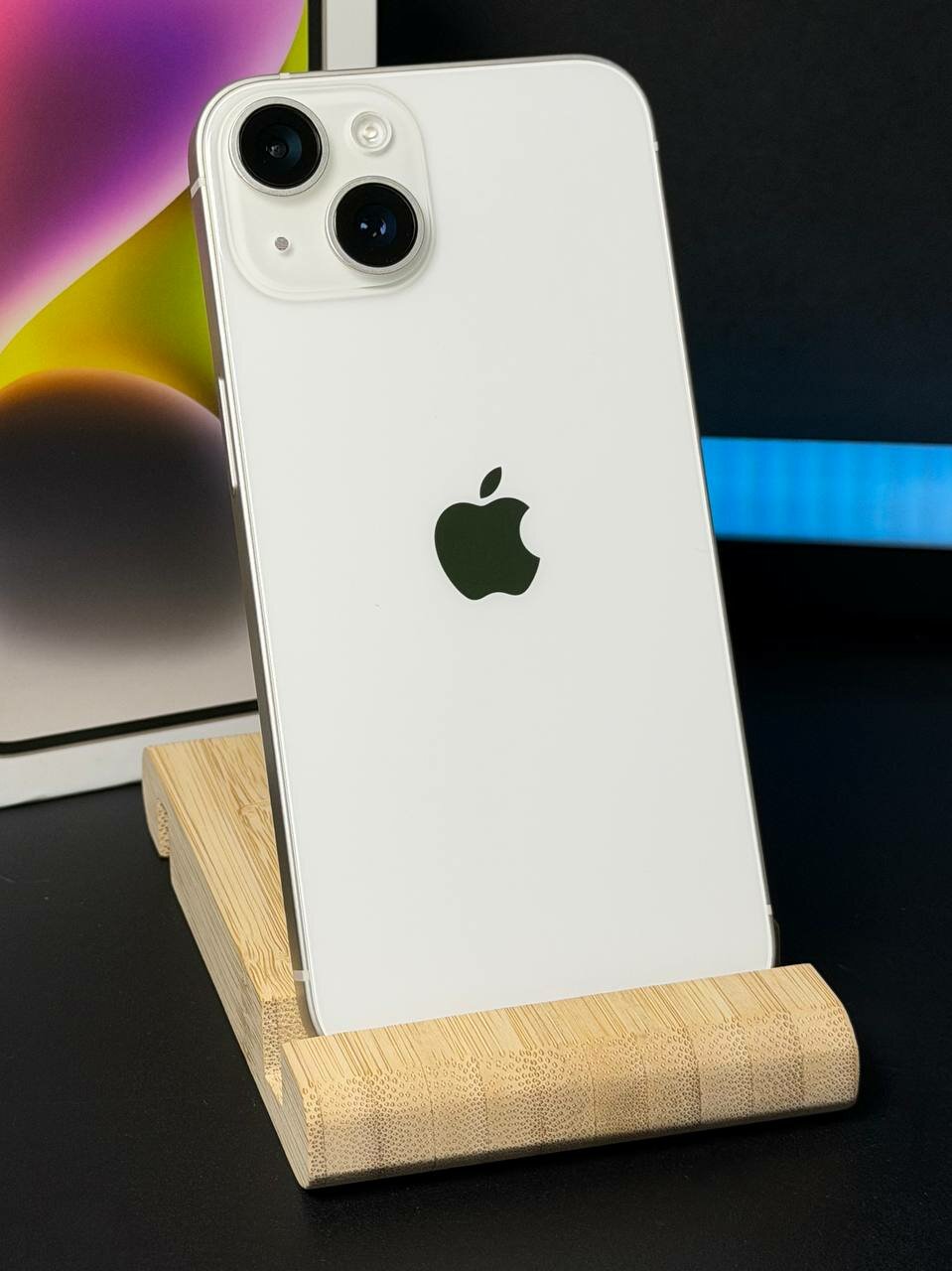 Смартфон Apple iPhone 14, 128 ГБ, nano-SIM + eSIM, белый