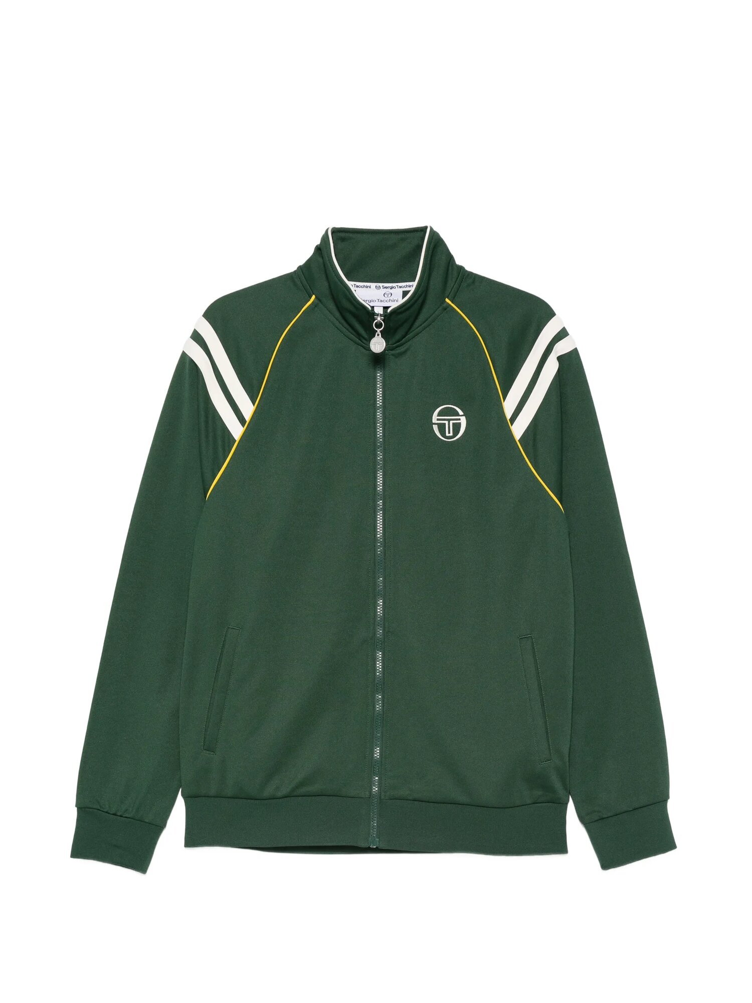 Куртка Logo-embroidered stripe-detail track jacket