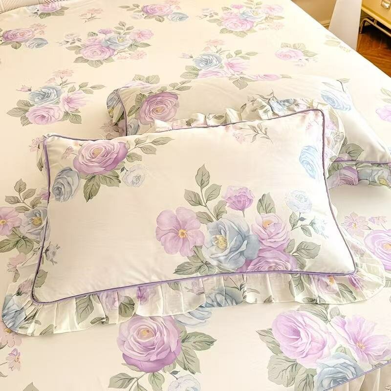 Комплект постельного белья Julliette Dream Пасторальный сад 100% хлопок, 48x74cm pillowcase 2 штуки