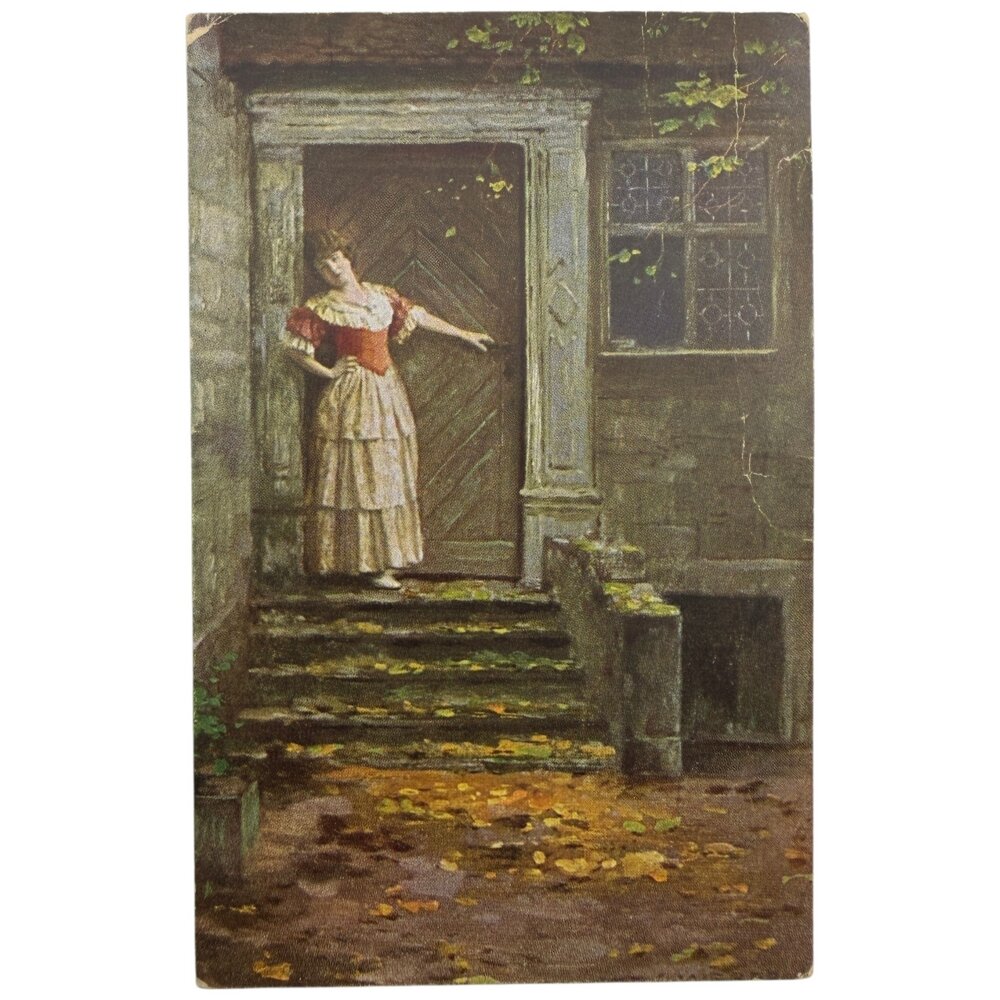 Почтовая открытка "Осень" 1900-1915 гг. Германская Империя