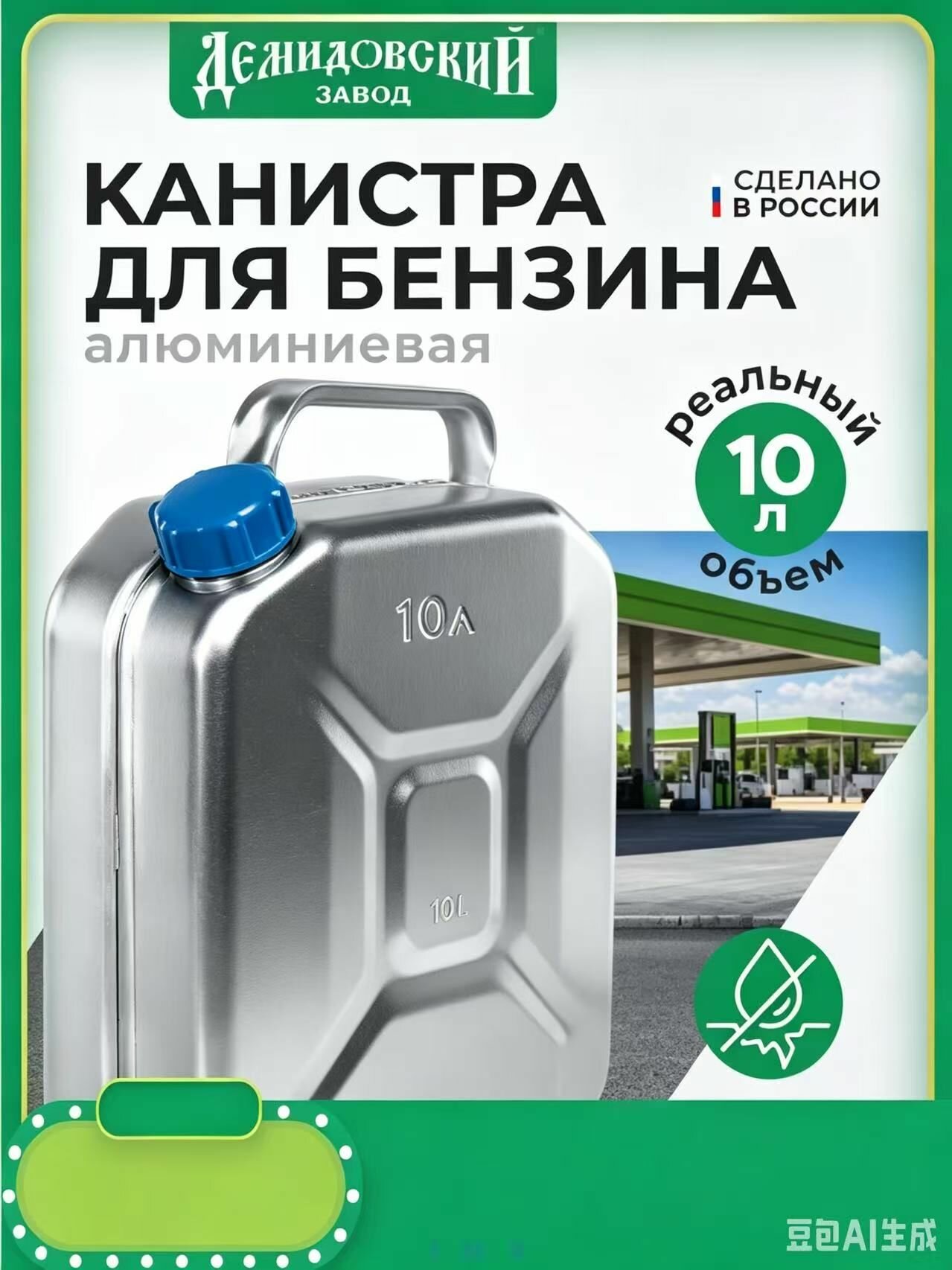 Канистра для ГСМ, 10 л